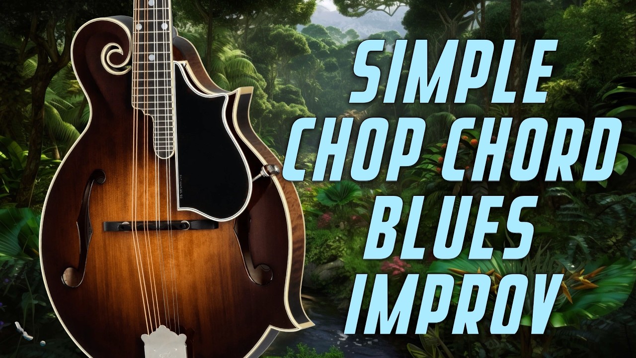 Learn Chop Chord Downstroke Blues [Intermediate Bluegrass Mandolin ...