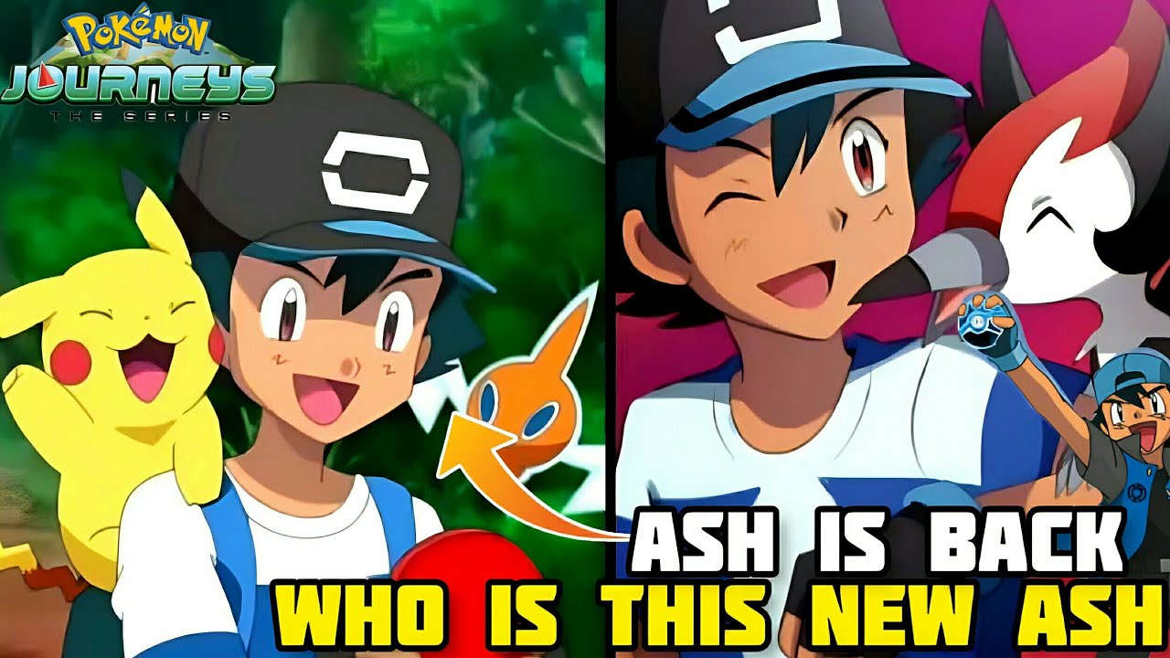 Ash And Pikachu Back😱 | Ash New Journey | New Ash Ketchum Back in ...