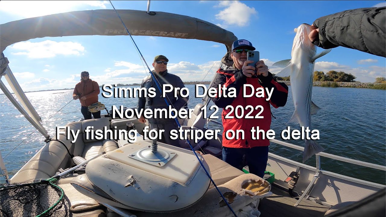 Pro Delta Day Fly sponsored by Simms, fly fishing the delta - YouTube