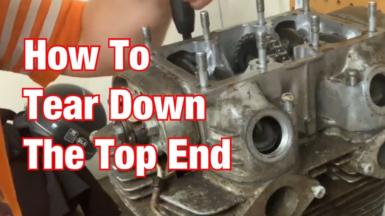 Honda Twin Engine Disassembly-Vintage Motorcycle Restoration Project ...