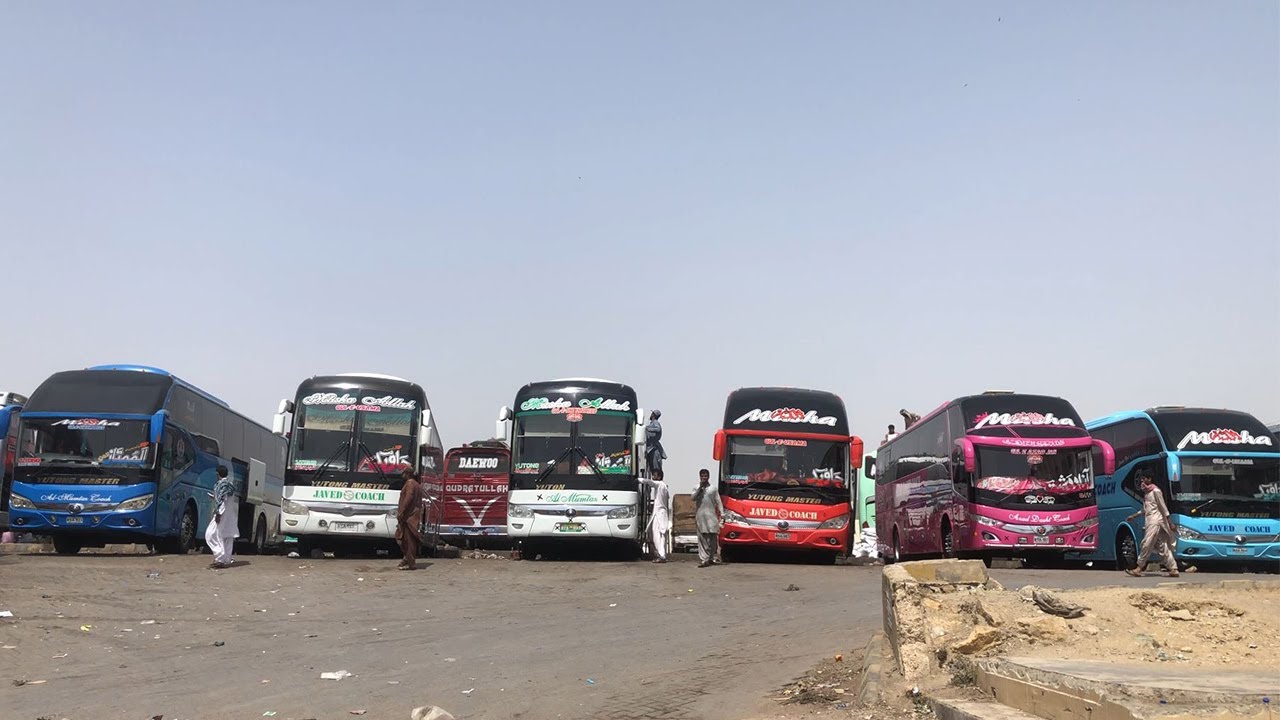 Sohrab Goth Bus Terminals Yousof Goth Bus Terminals Quetta Bus Stop ...