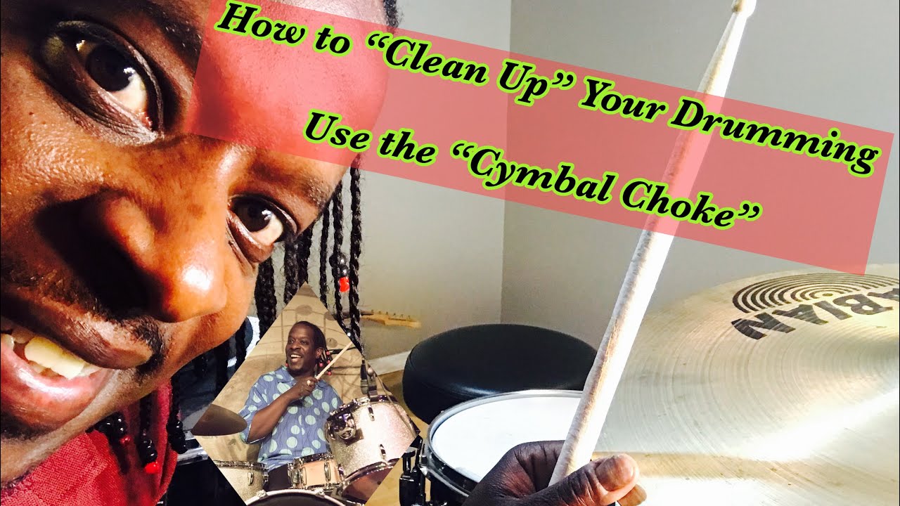 How to use the “Cymbal Choke” to “Clean Up” Your Drumming - YouTube