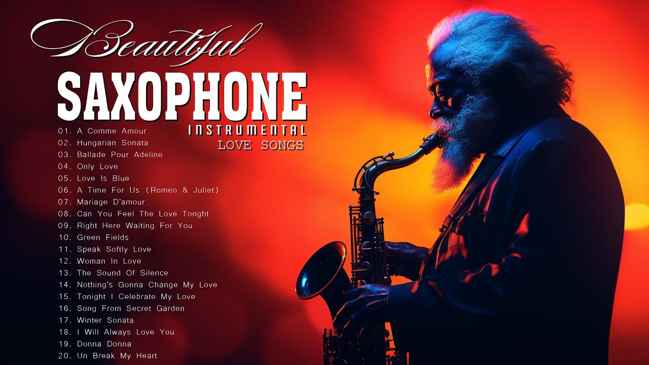 The Most Old Beautiful Sax Melodies | Best Relaxing Romantic ...