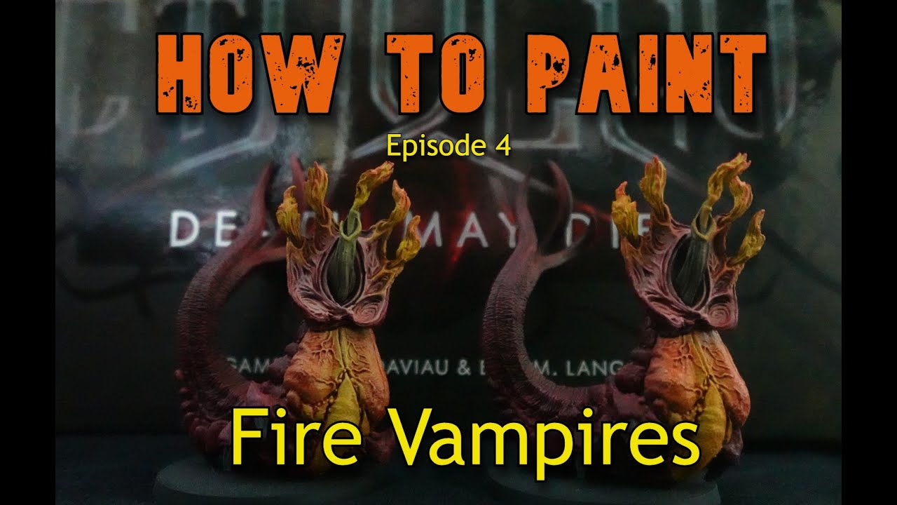 How to Paint Cthulhu: Death May Die Ep 4 - Fire Vampires - YouTube