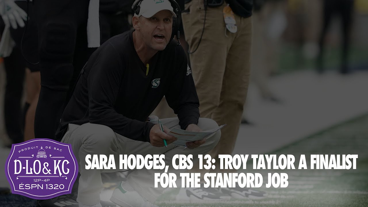 Sara Hodges, CBS 13 - Troy Taylor A Finalist For the Stanford Job - YouTube