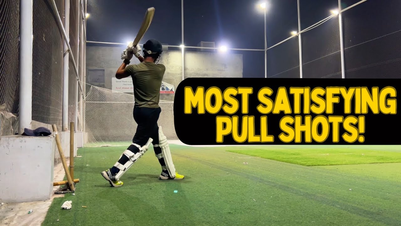 The Most Satisfying Pull Shot Practice You’ve Ever Seen! 🔥🏏 - YouTube