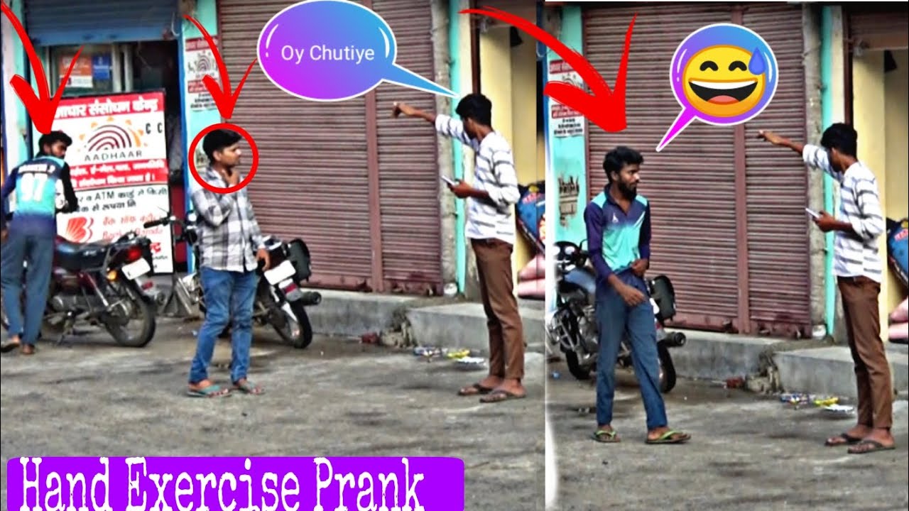 Funny Exercise Prank😅 @DivyanshuMani - YouTube