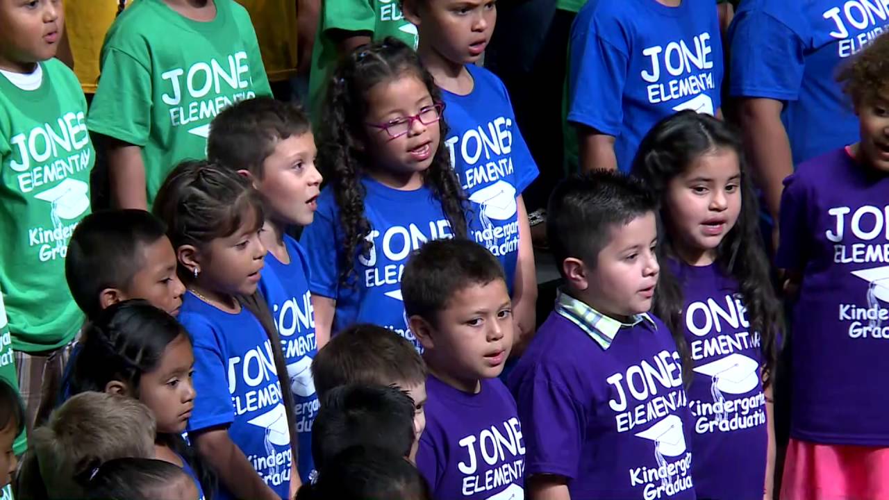 Jones Elementary | 2016 Kindergarten Graduation - YouTube