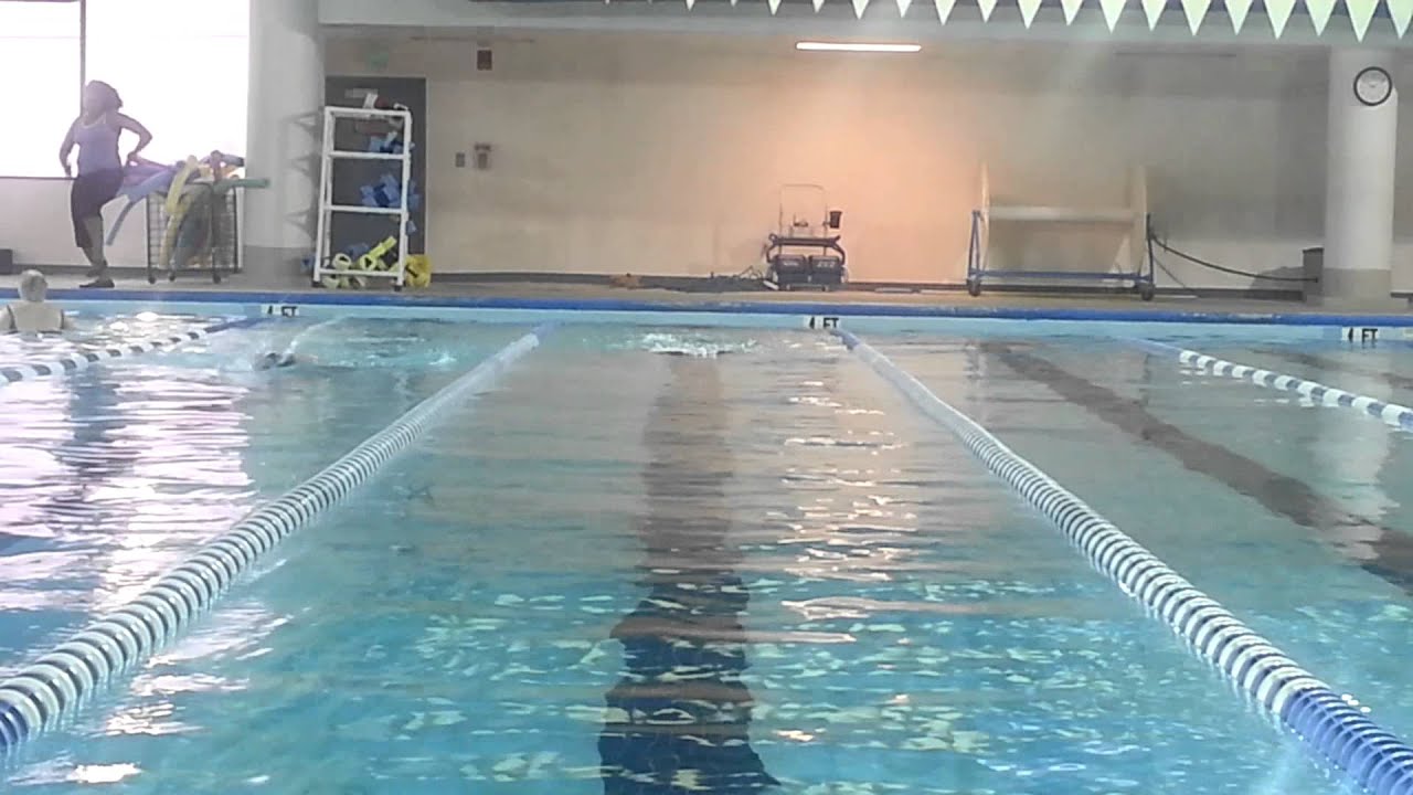 Swimming without splash - YouTube