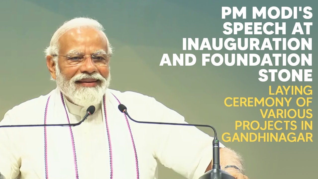 PM's speech at inauguration and foundation stone laying ceremony of ...