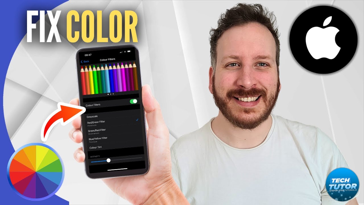 How To Change iPhone Color Back To Normal - YouTube