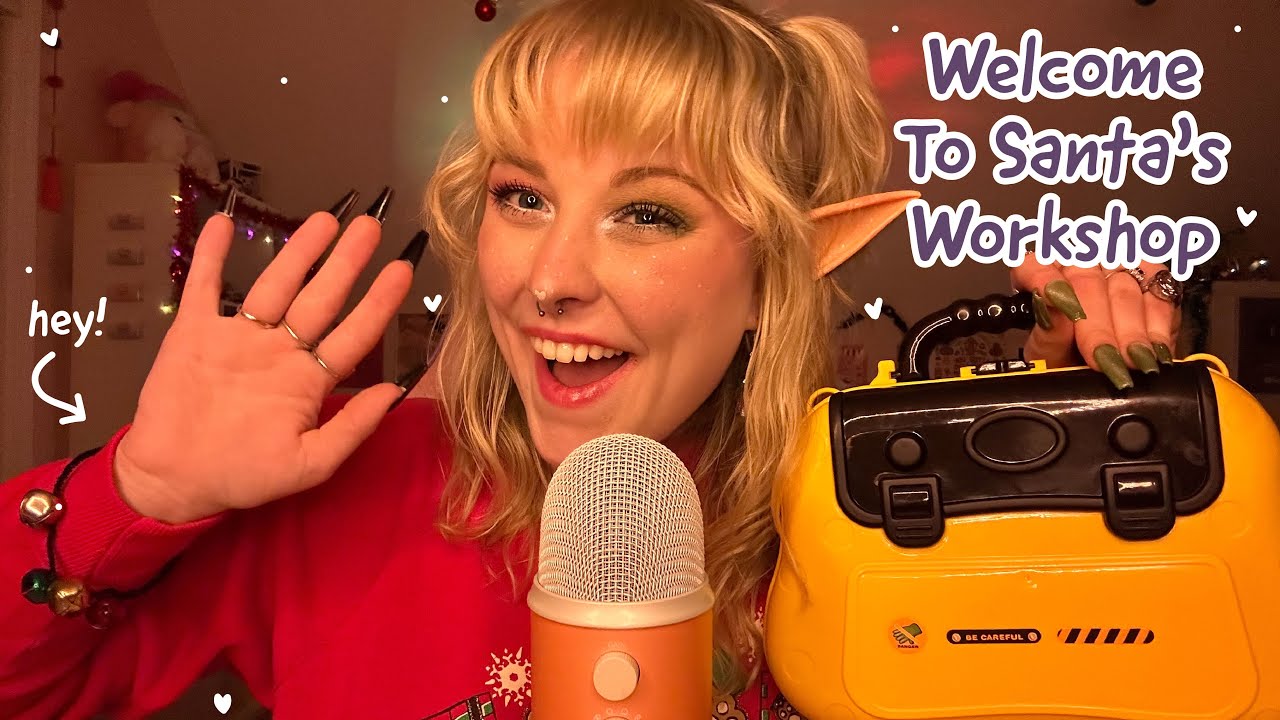 ASMR Jingle The Elf Checks In On Your Workshop Progress and Updates ...