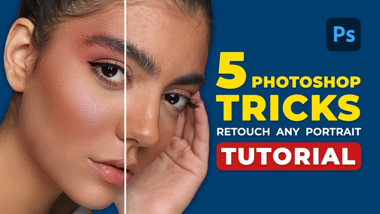 5 Photoshop Tricks to Improve Any Portrait Fast! - YouTube