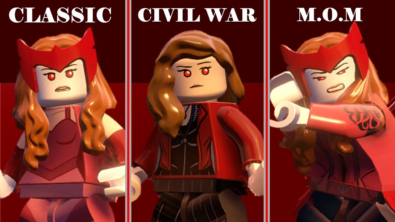 ALL Scarlet Witch In LEGO Ranked From WORST To BEST - YouTube