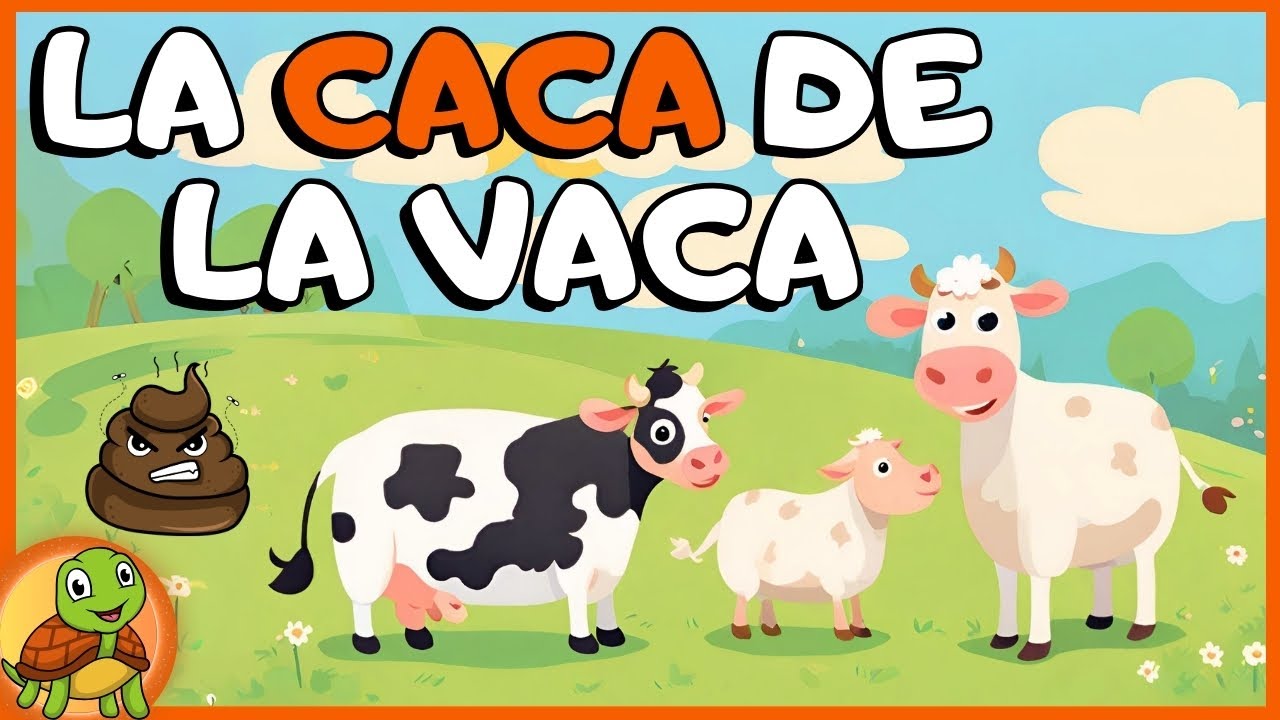 CUENTO de la CACA de la VACA 🐮 CUENTO con VALORES para NIÑOS - YouTube