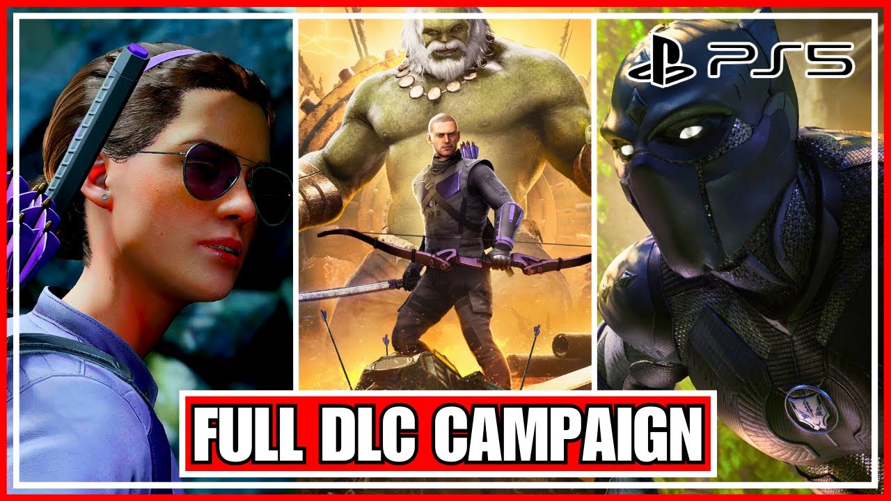 Marvel Avengers - DLC /w BLACK PANTHER - FULL GAME - (No Commentary ...