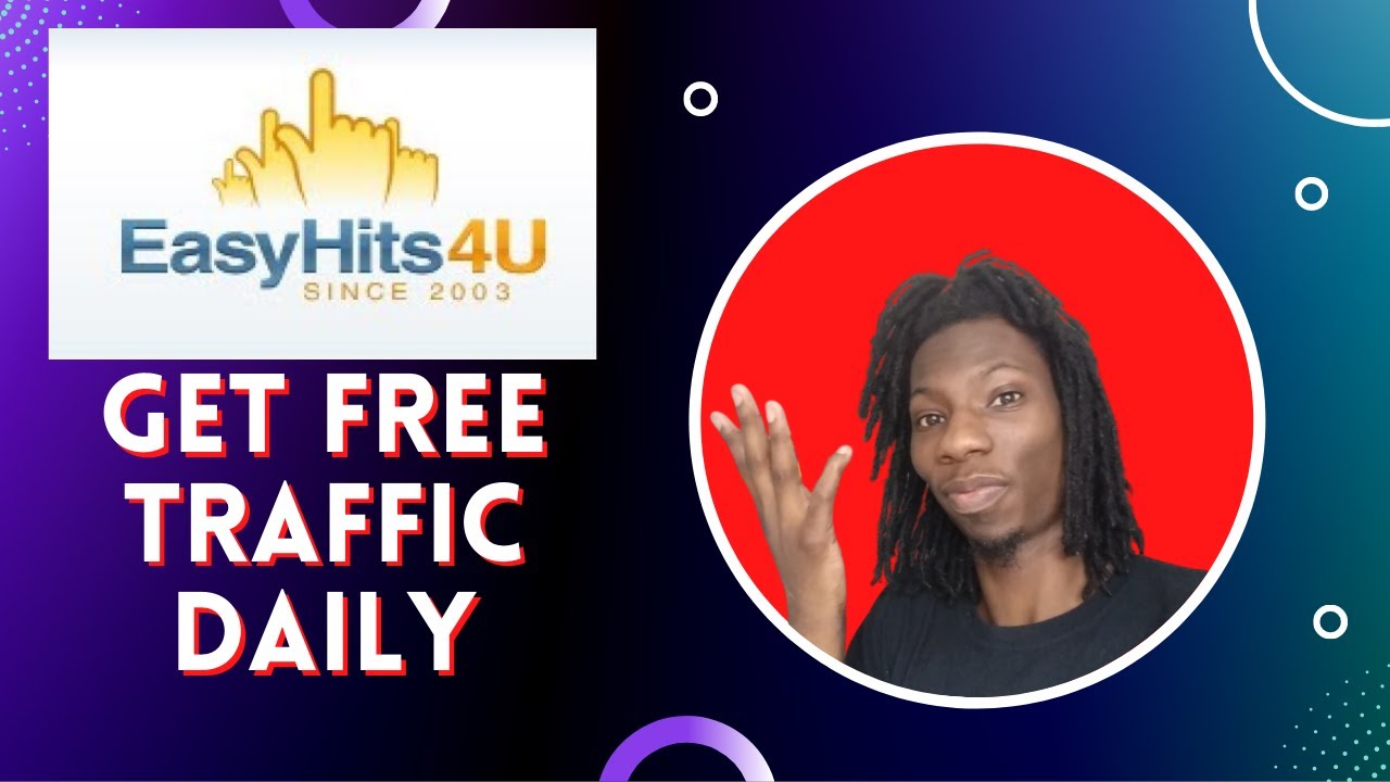How To Use Easyhits4u To Get Free Traffic - YouTube