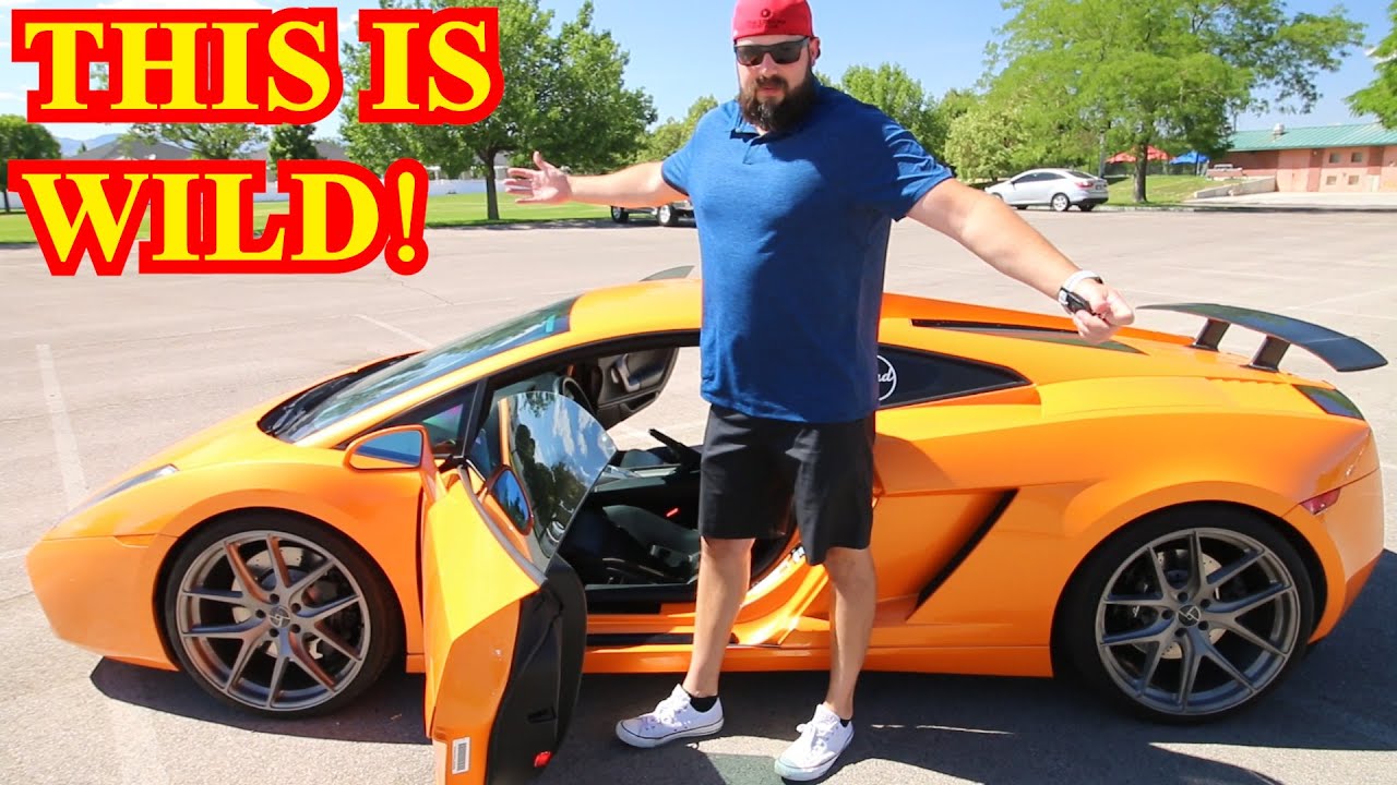 Can 6'6" Drive Stradmans Lamborghini Gallardo?! - YouTube