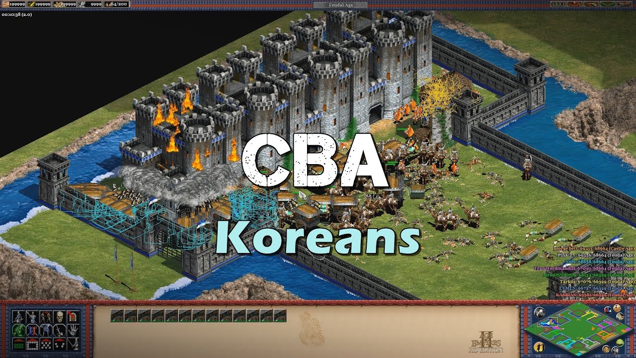 War Wagon razers | CBA Original 4v3 - Koreans | AoE2 HD - YouTube
