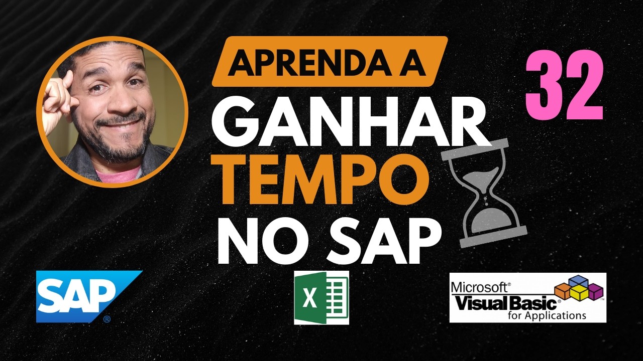 Sap Gui Scripting Como Executar Scripts a partir do Excel VBA - YouTube