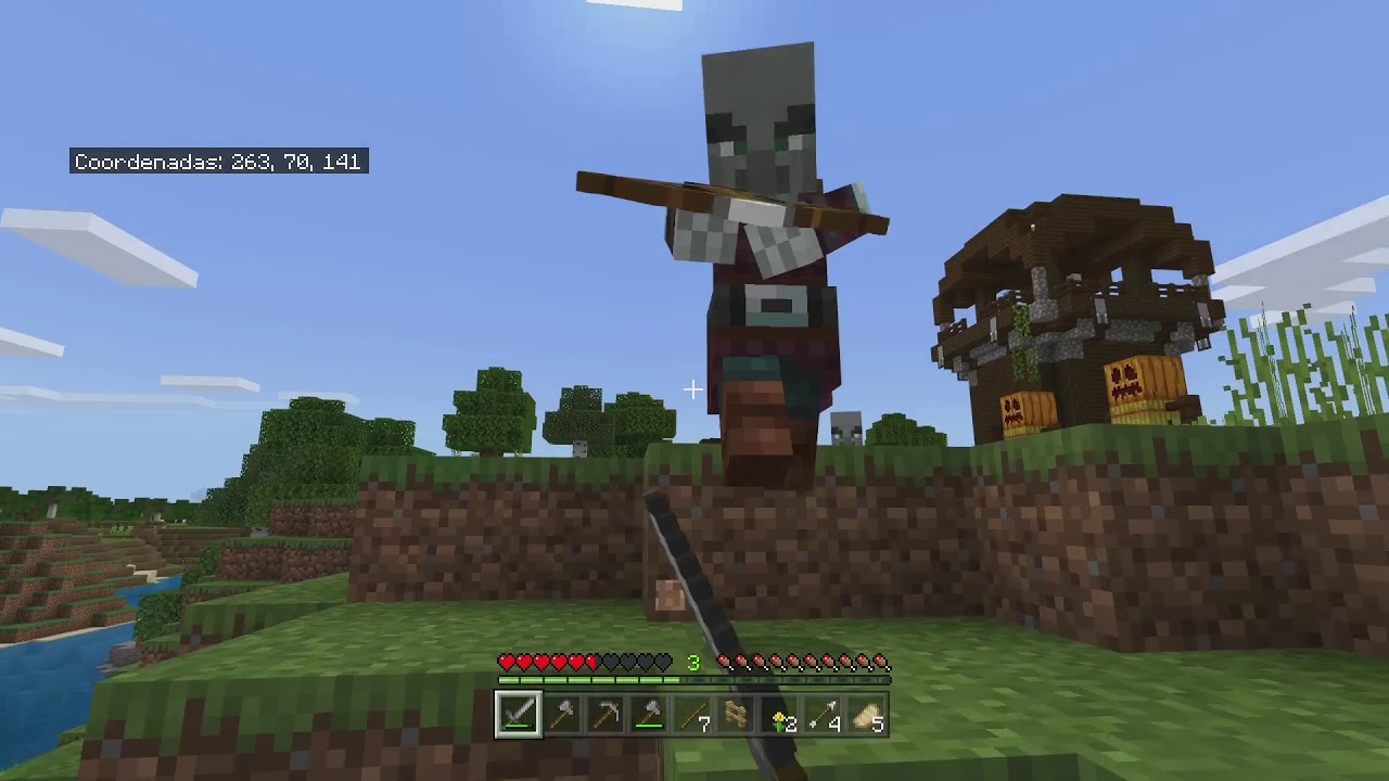 Nos vengamos de los saqueadores ¡¡MINECRAFT!!#2 - YouTube