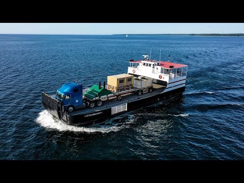 We floated Lake Michigan in my CABOVER - YouTube