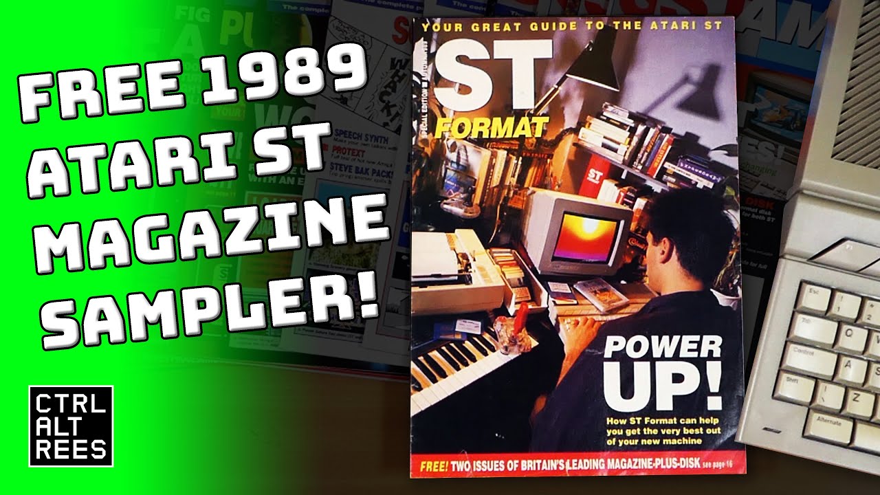 Checking Out A 1989 ST Format Magazine Promo Copy - What's It All About ...
