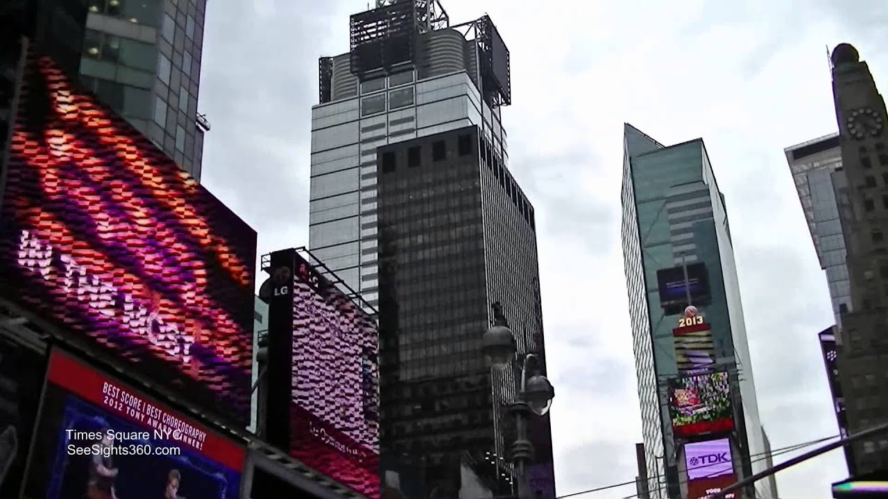 Times Square New York City 360 View Part 1 - YouTube