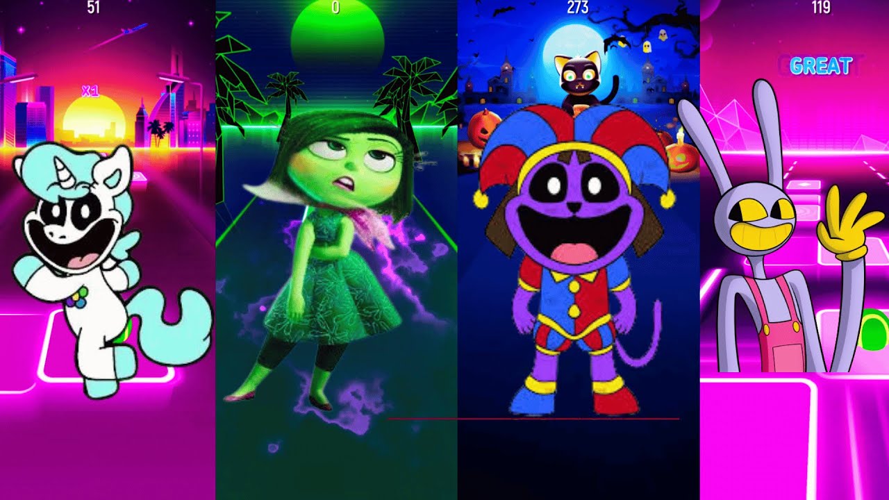 CraftyCorn VS Inside Out 2 VS CatNap VS Digital Circus Jax - YouTube