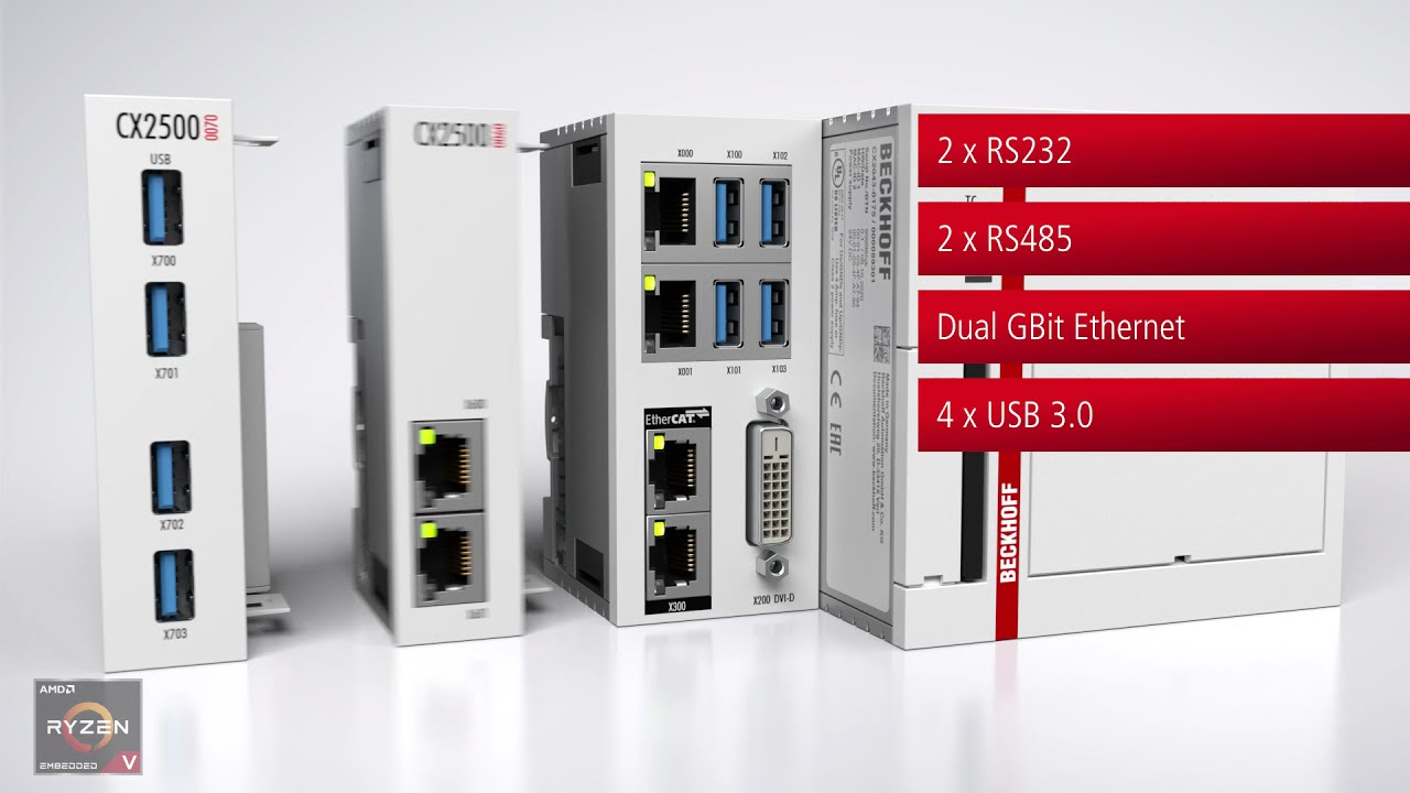 Beckhoff, CX20x3 임베디드 PC 출시 - YouTube