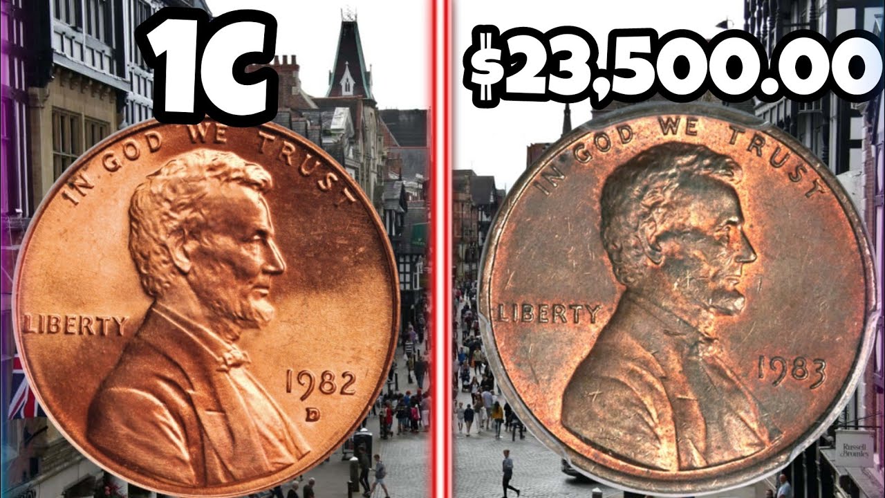 Are Your 1982 Pennies Worth $23,500? Large & Small Date Verities Worth ...