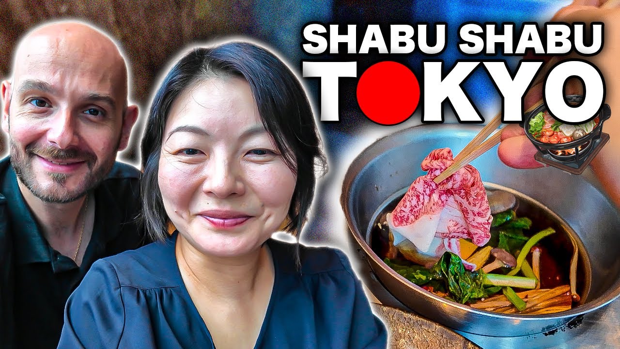 SHABU SHABU A TOKYO: ESPERIENZA E GUSTO TOP CON VISTA ECCEZIONALE - YouTube