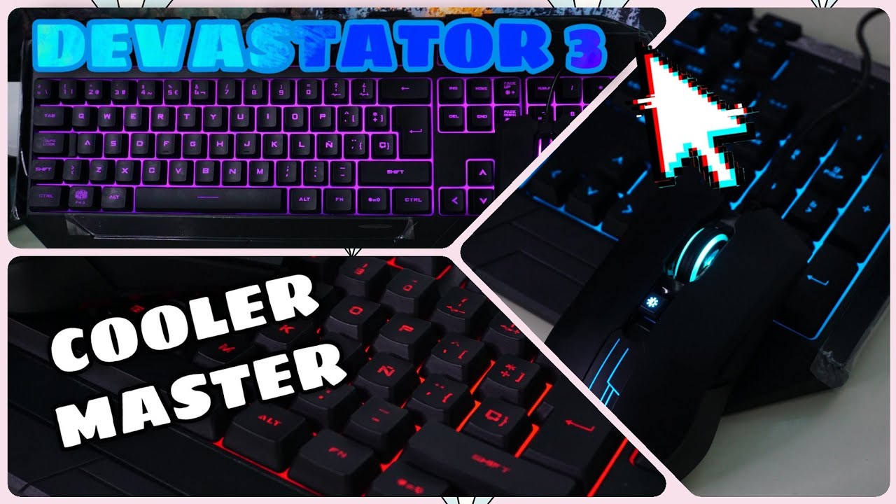 CoolerMaster Devastator 3 Unboxing en Español (Kit Teclado & Mouse) Económico-oaxaqueño loko ...