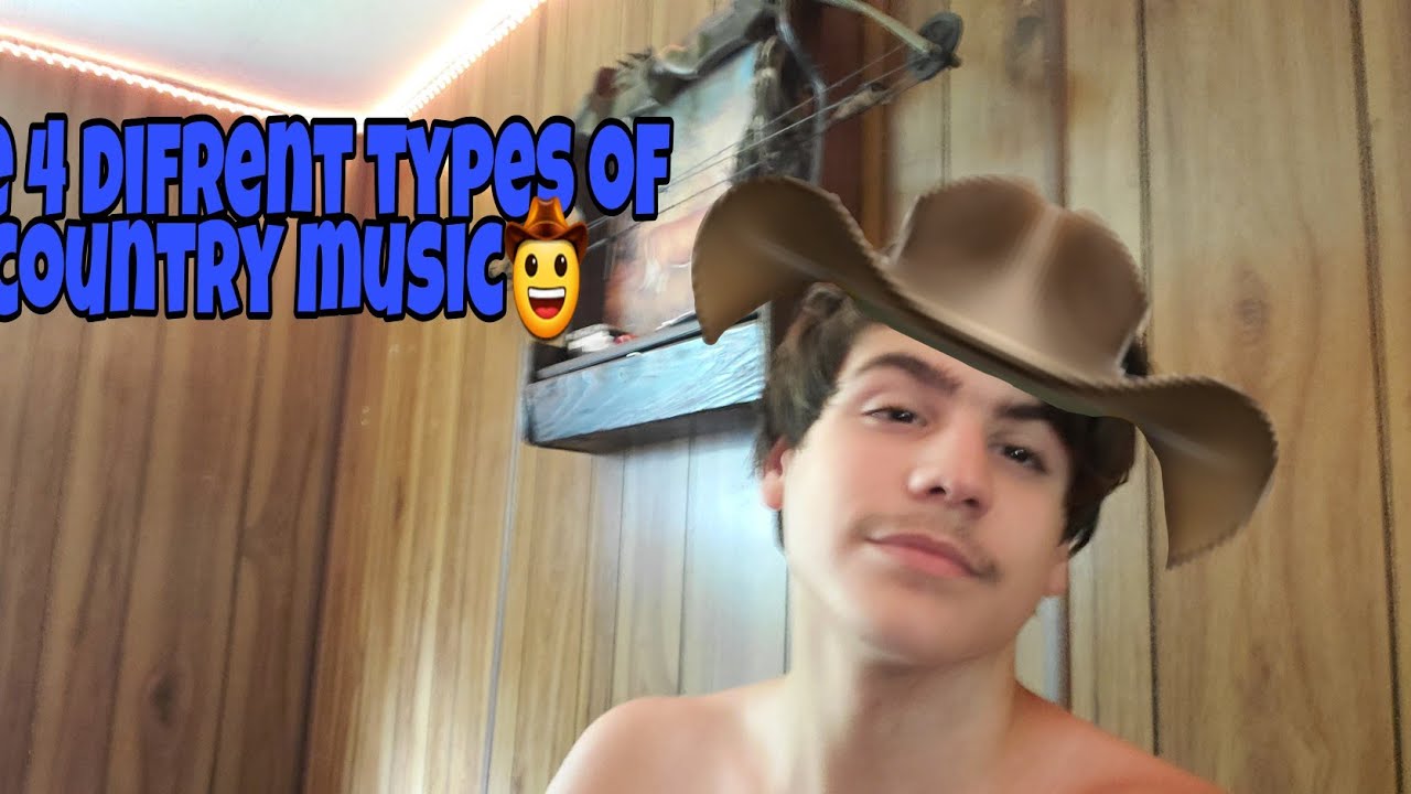 4 different sub genres of country music - YouTube