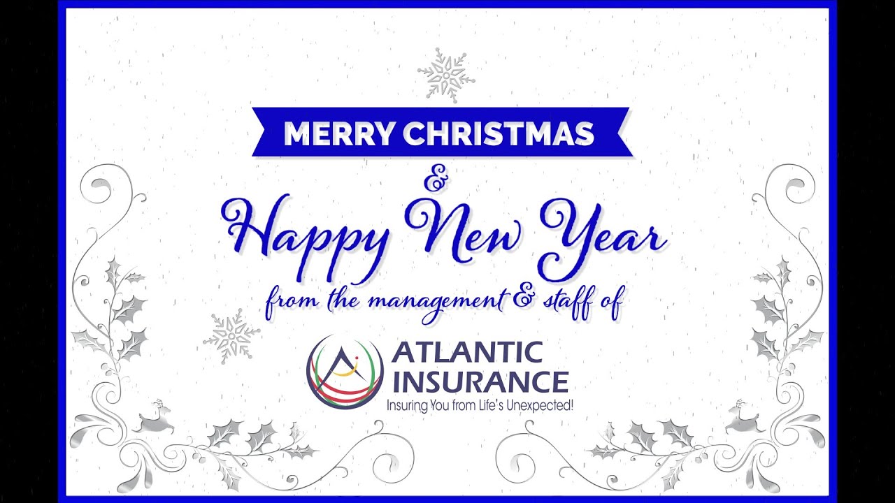 Merry Christmas and Happy New Year From Atlantic Insurance - YouTube