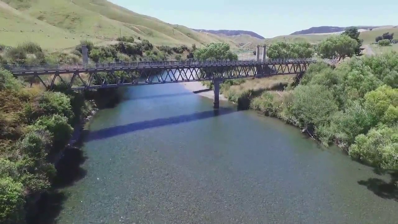 Springvale suspension bridge - YouTube