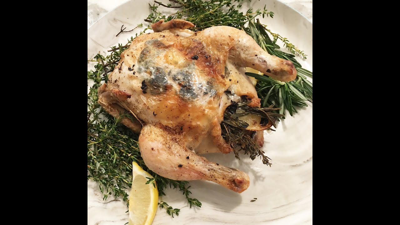 Black Truffle Roasted Chicken Recipe - YouTube
