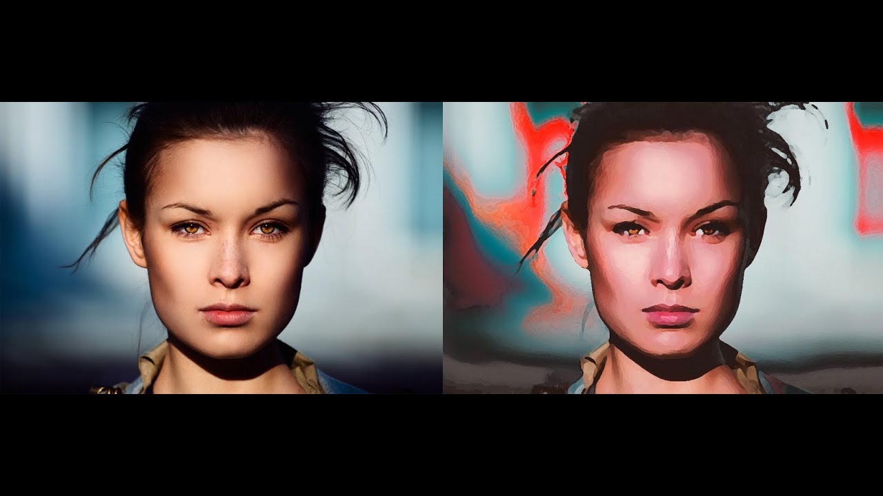 Prisma effect by photoshop cc - YouTube