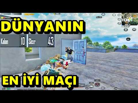 DÜNYANIN EN İYİ MAÇI BU MOD BENİM MODUM ! BATUR GAME SOLO SQUAD PUBG MOBİLE