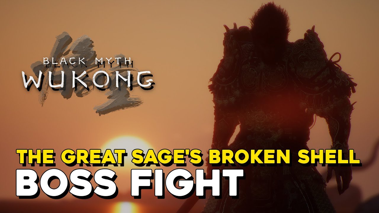 Black Myth: Wukong The Great Sage's Broken Shell Boss Fight - YouTube