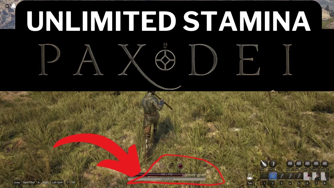Pax Dei: Unlimited Stamina Bug And Five Pro Tips 400+ Hours Played ...