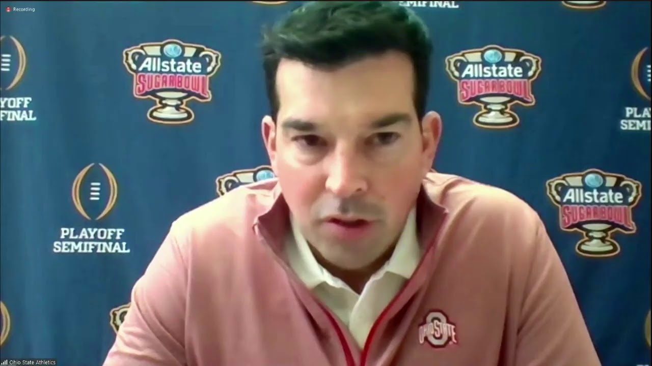 Ryan Day press conference | December 28, 2020 - YouTube