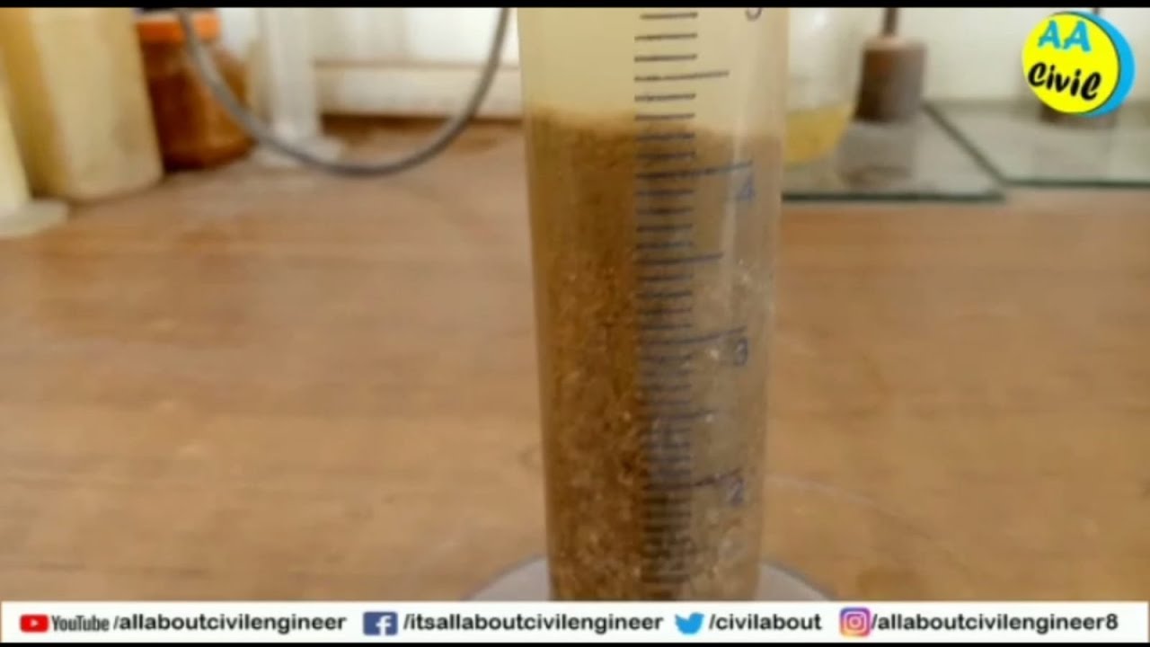 Sand Equivalent Value Test | Soil & Fine Aggregates | ASTM D 2419 | All ...