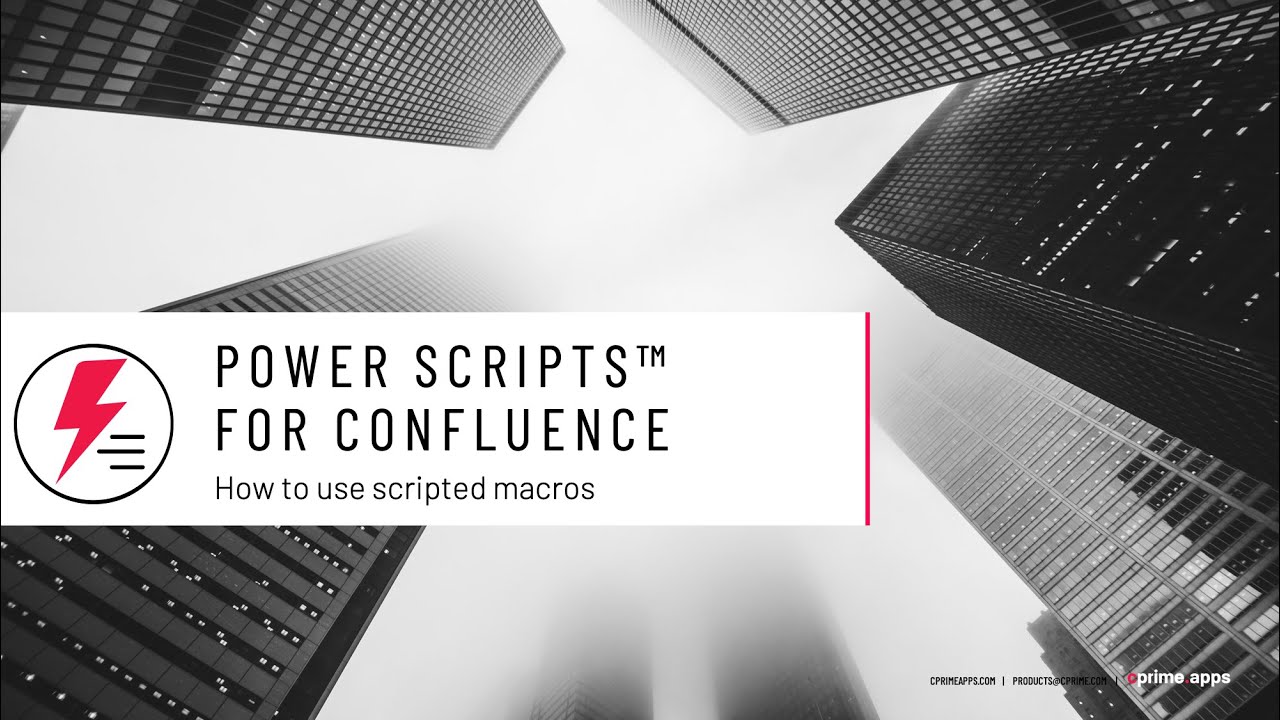 How to use scripted macros in Power Scripts™ for Confluence - YouTube