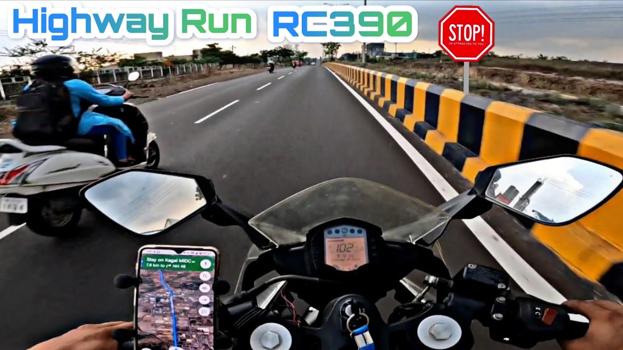RC390 on highway 4B,50, !!rc390 - YouTube