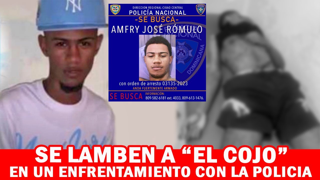 Amfry José Rómulo Alias "El Cojo" Cae En Santiago - YouTube