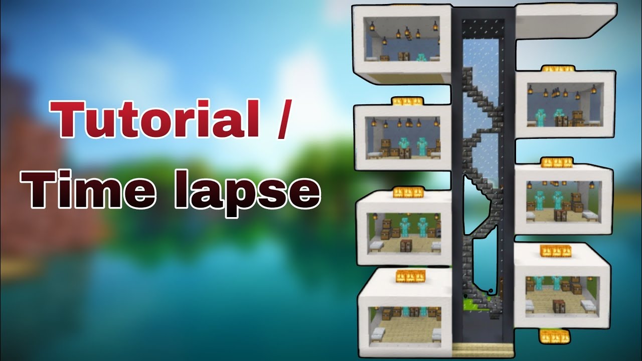 How to make an apartment in minecraft | Minecraft apartment tutorial ...