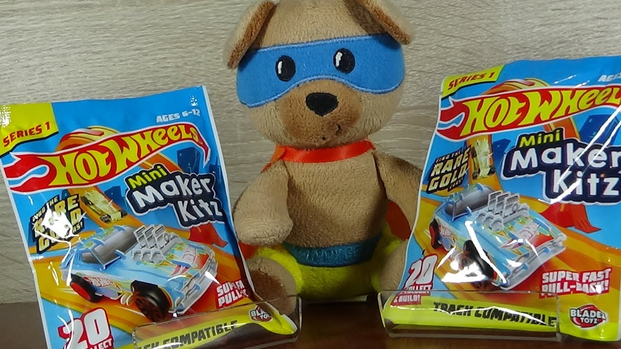 Hot wheels mini maker Kitz. Did we get a rare gold car or the Mystery ...