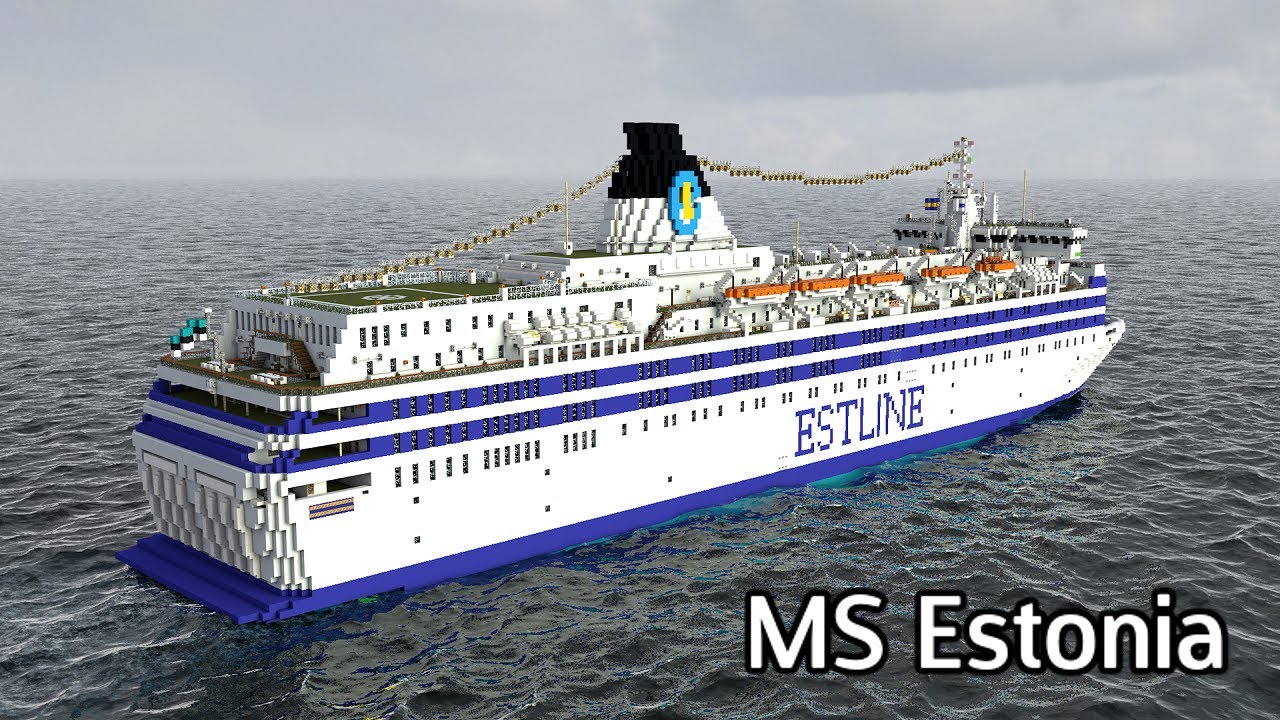Minecraft - M.S. Estonia - Der Rundgang - YouTube