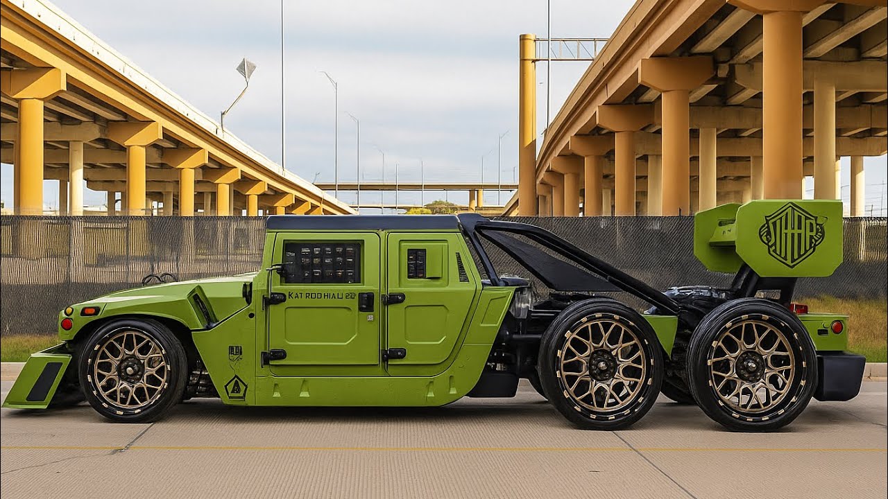 World's FIRST 6x6 Humvee |Powered by Hellcat Enginel - YouTube